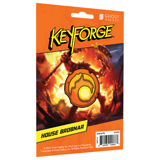 KeyForge: House Brobnar - Enamel Pin – Ghost Galaxy