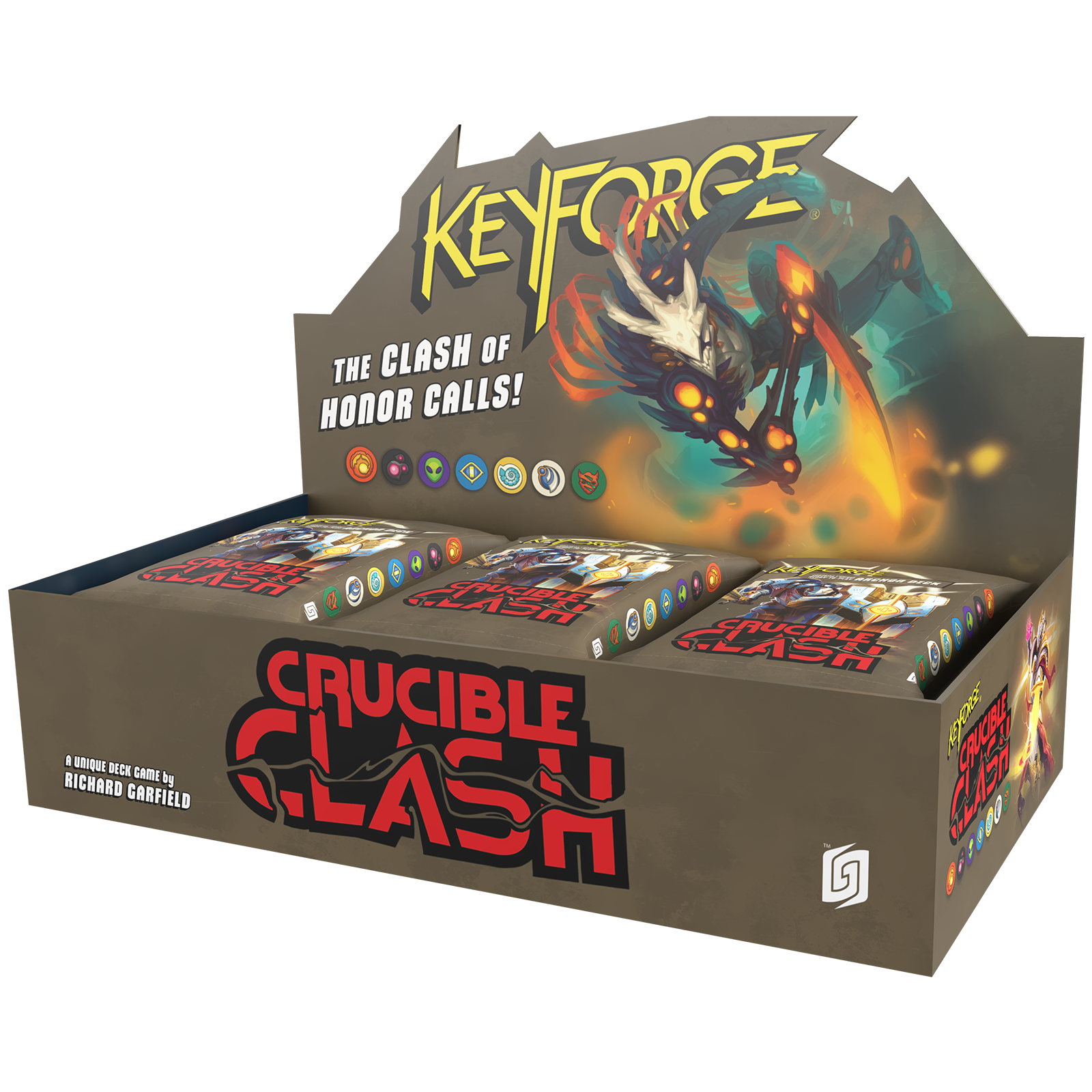 KeyForge: Crucible Clash Archon Display – Ghost Galaxy
