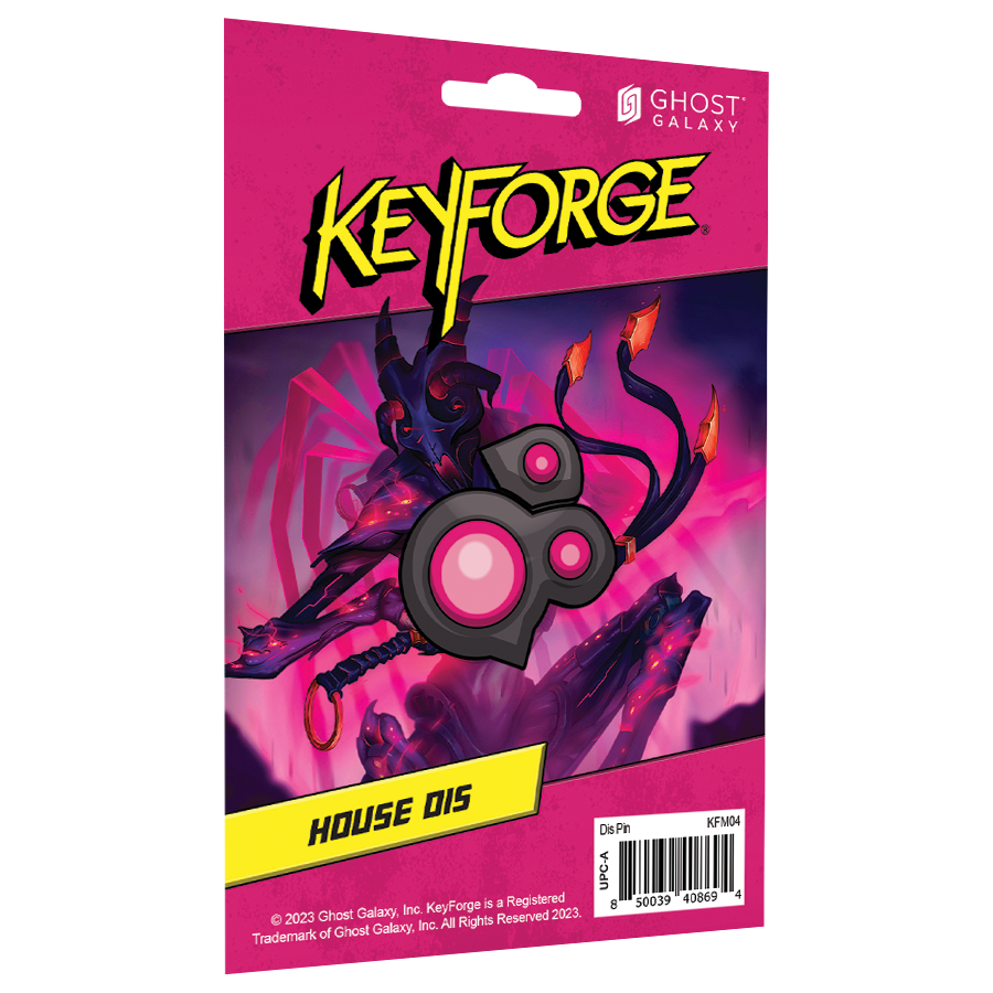 KeyForge: House Dis - Enamel Pin – Ghost Galaxy