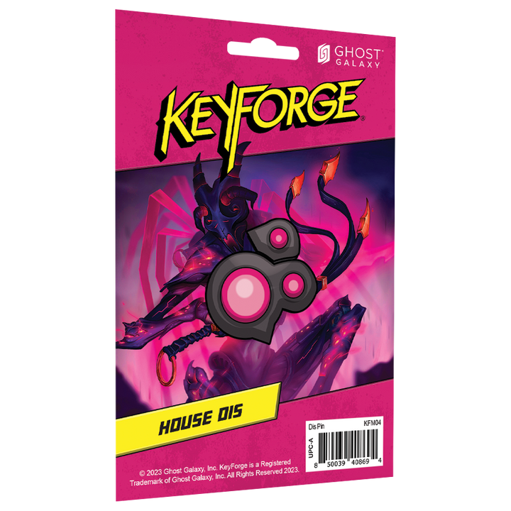 KeyForge: House Dis - Enamel Pin – Ghost Galaxy
