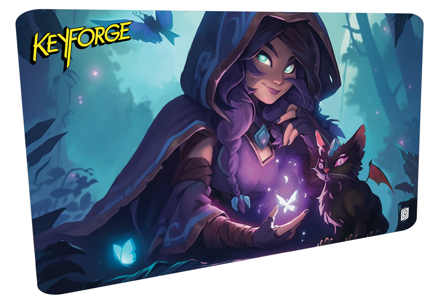 KeyForge: Butterflies for Floomf Playmat (Untamed) – Ghost Galaxy