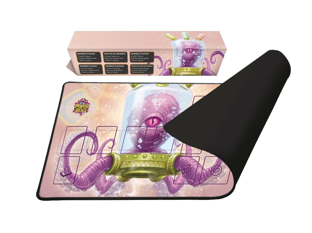 Mindbug Playmat: Mr. Pink – Ghost Galaxy