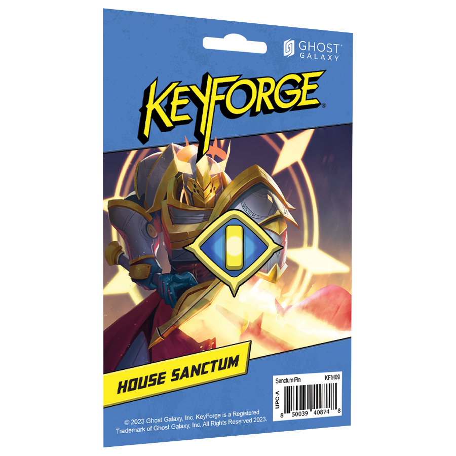 KeyForge: House Sanctum - Enamel Pin – Ghost Galaxy