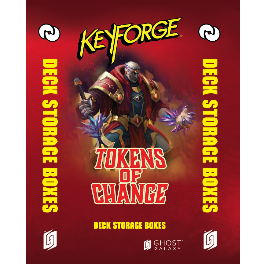 KeyForge Deck Storage Boxes: Tokens of Change – Ghost Galaxy